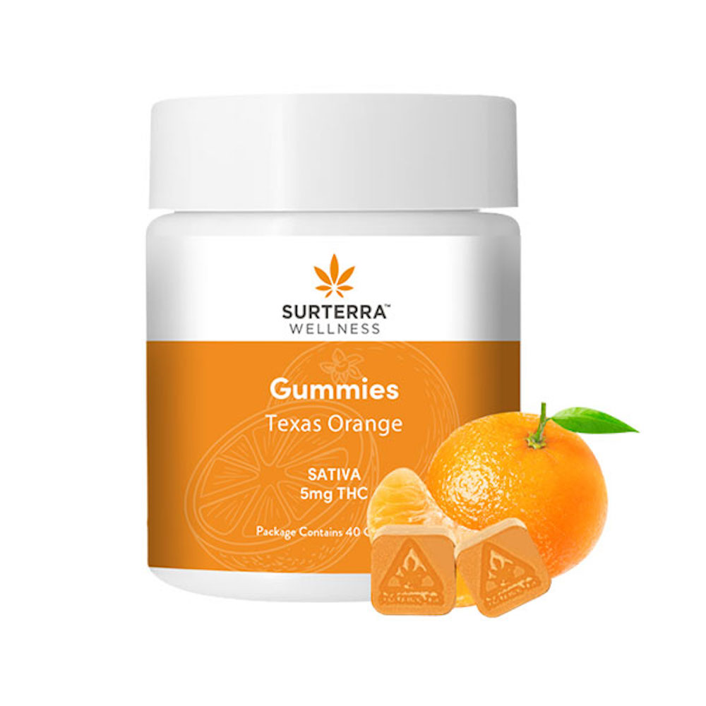 Texas Orange (THC, Sativa) – 5mg, 40pk (200mg) | Surterra Wellness ...