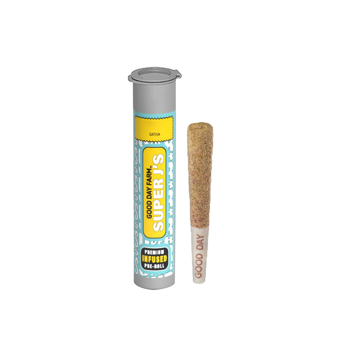 Super Lemon Haze [1g] | Good Day Farm | Super J's Infused Pre Roll - Jane