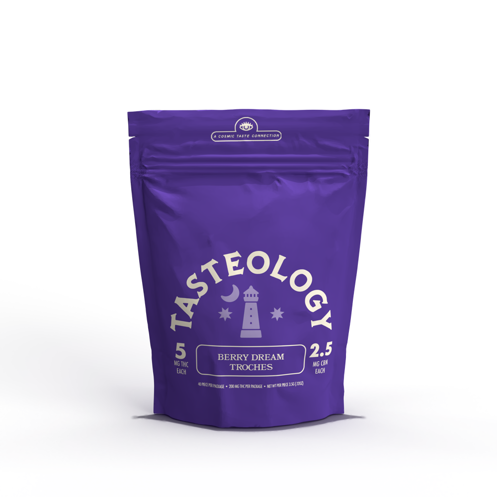 Berry Dream [40pk] (100mgCBN/200mg THC) | Tasteology | Troches - Jane
