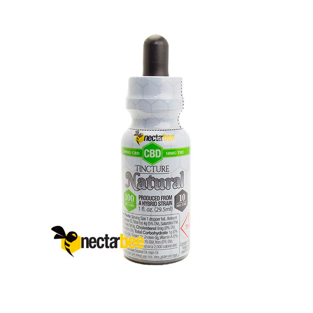 1:10 Natural (10mg THC/100mg CBD) | Nectarbee | Tincture - Jane