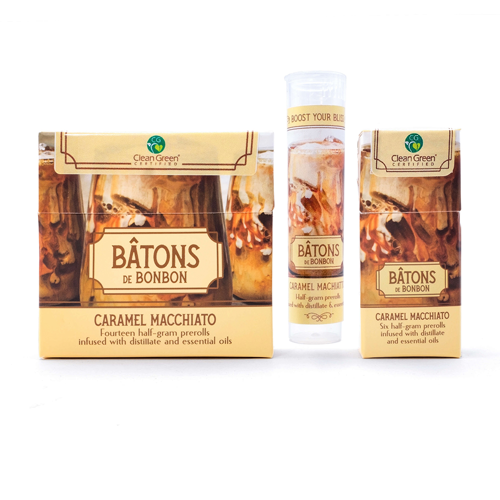 Caramel Macchiato [.5g] | Batons De Bonbon | Infused Pre Roll - Jane