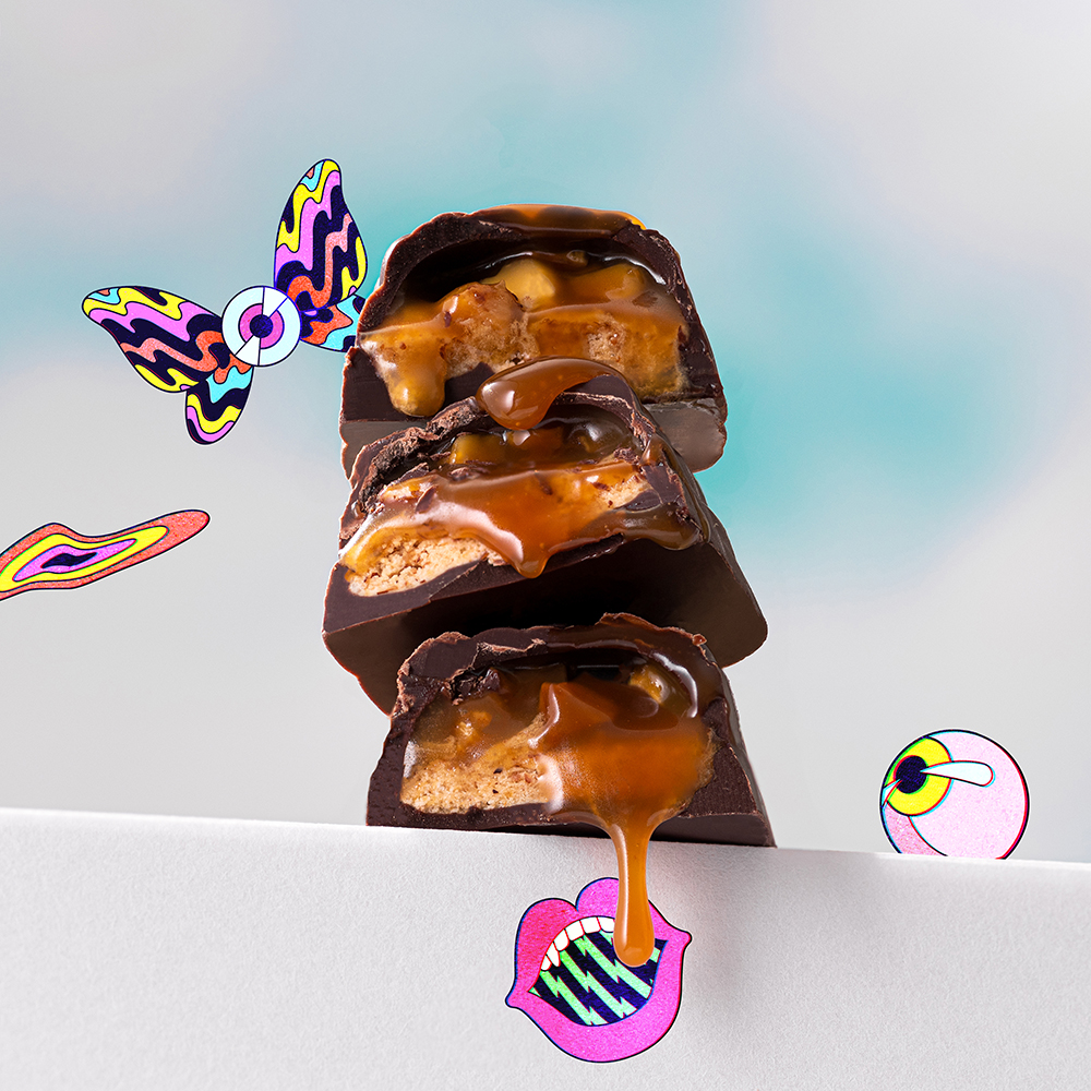 Mini Bar [Caramel Almond Nougat] (Single / 10mg) | OASIS | Chocolate - Jane