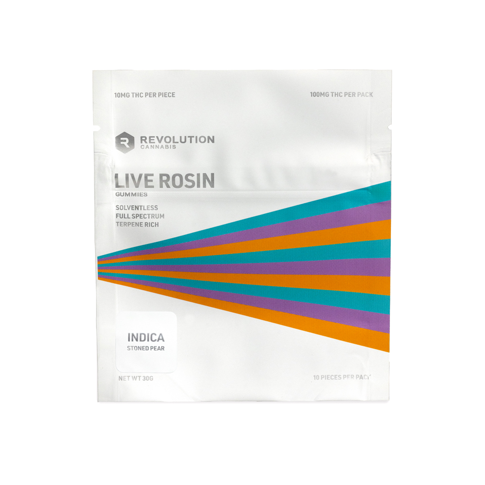 Stoned Pear - Blueberry Clementine [10pk] (100mg) | Revolution Cannabis ...