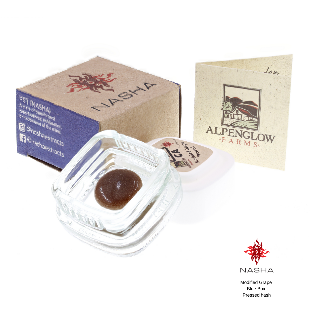 Bacio Blue | Nasha | Blue Pressed Hash - Jane