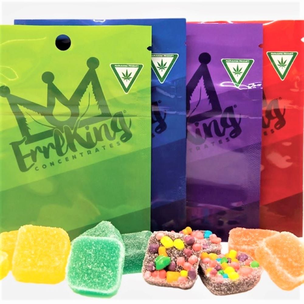 Pineapple Crunch (100mg) | ErrlKing Concentrates | Gummies - Jane