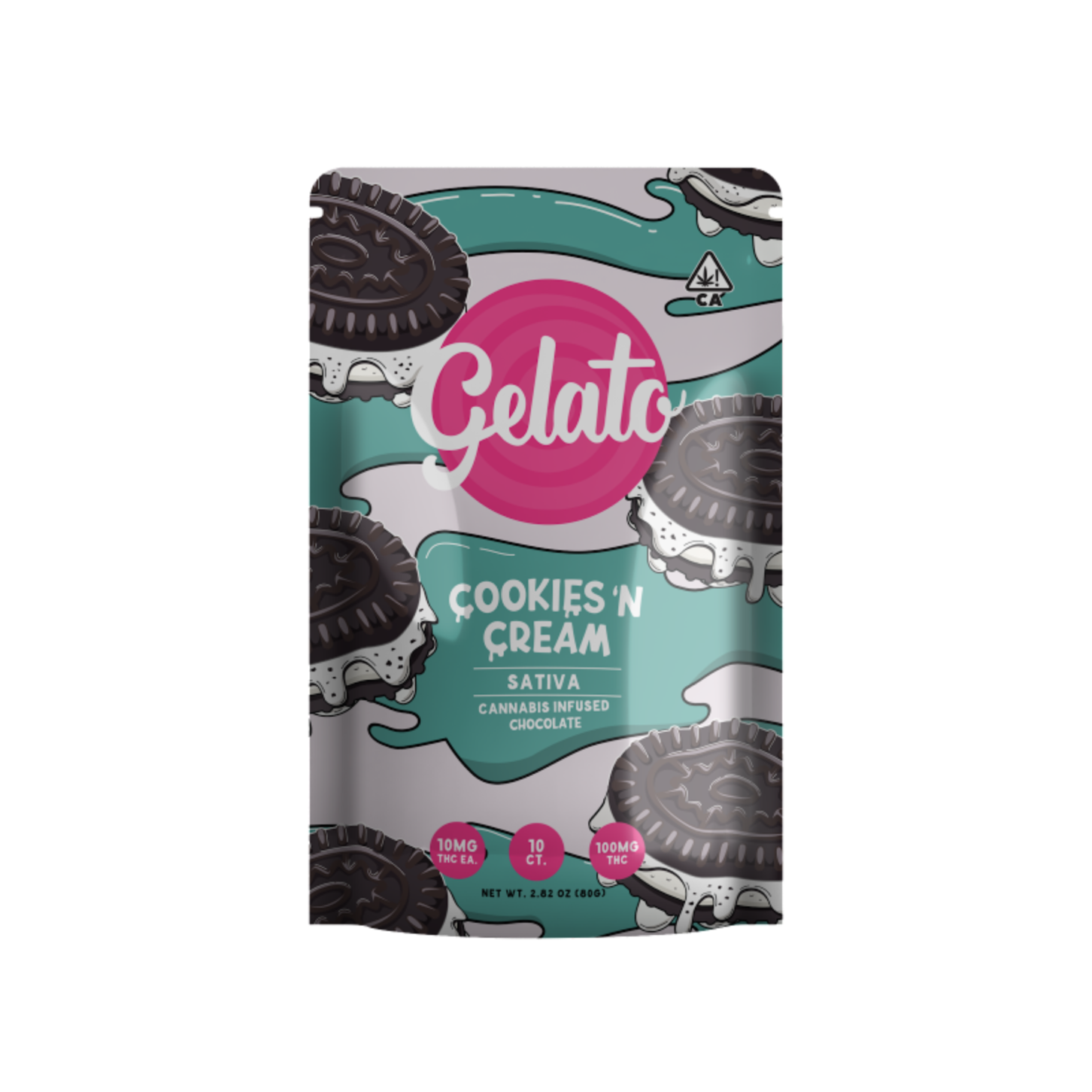 Buy Gelato Cookies 'N Cream (100mg) - Cookies Mission Valley Dispensary