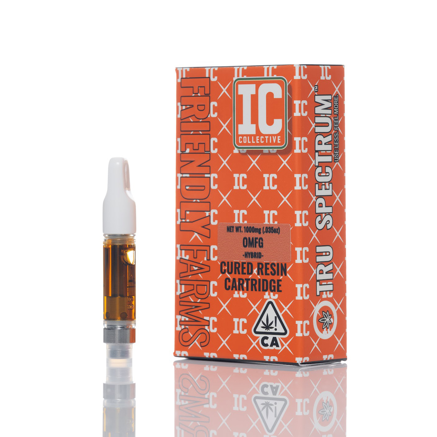OMFG x IC Collective | Friendly Brand | Cured Resin Cartridge - Jane