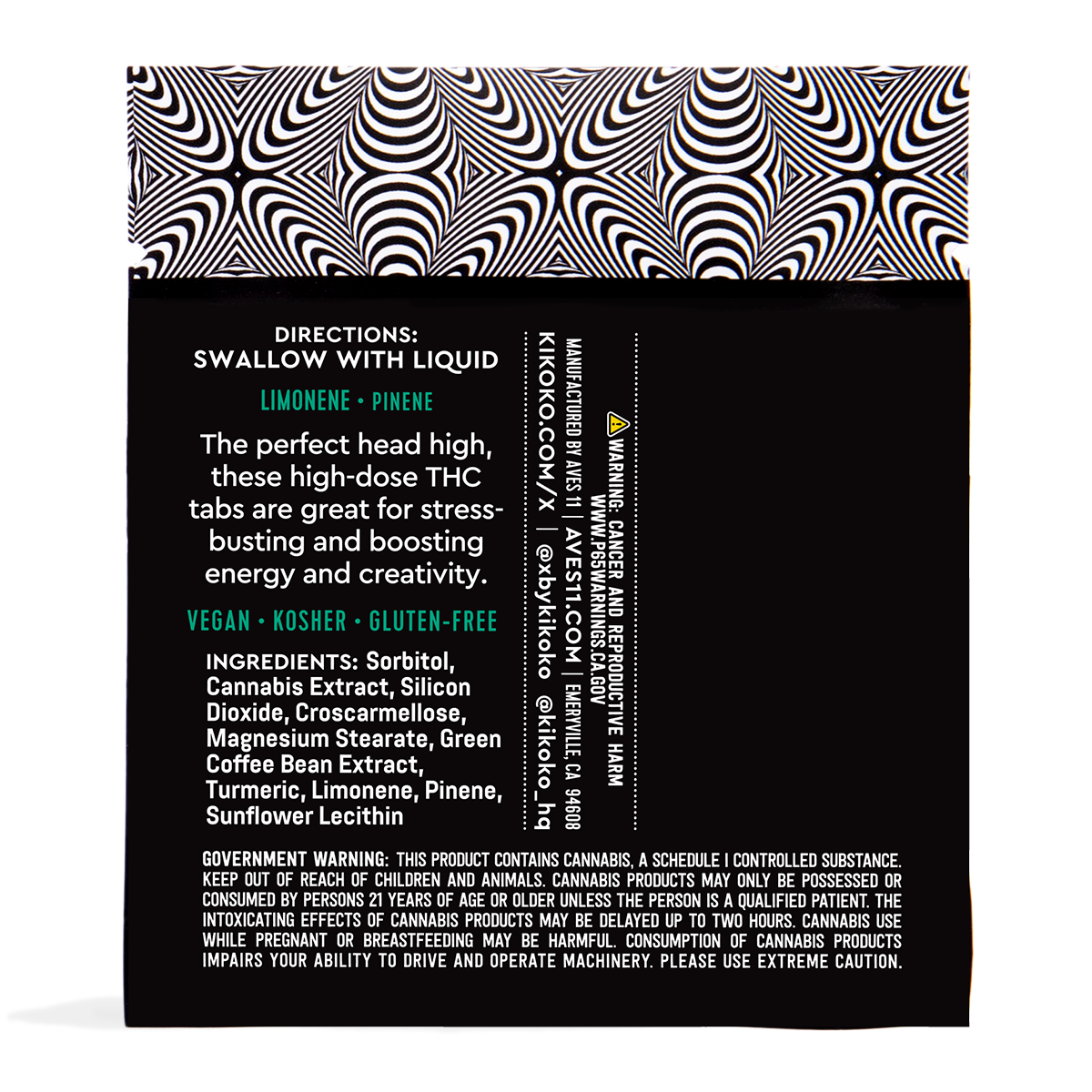 Buy KIKOKO XTabs Sativa [1pk] (50mg) - Cookies Mission Valley Dispensary