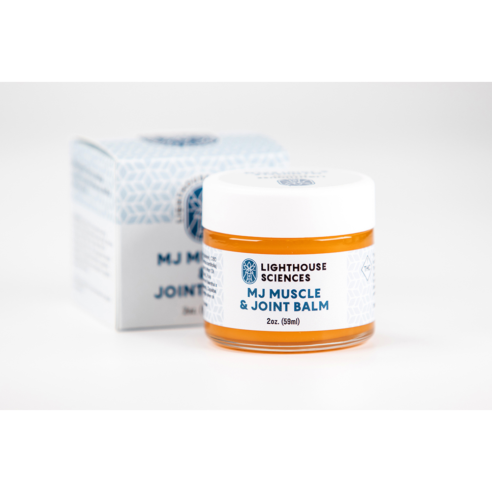MJ Muscle and Joint Balm 6:1 CBD:THC [2oz] | Lighthouse Sciences | Balm ...