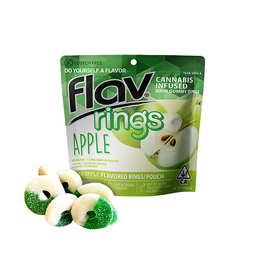 Apple Ring (10 piece 100mg bag) | Flav | Ring - Jane