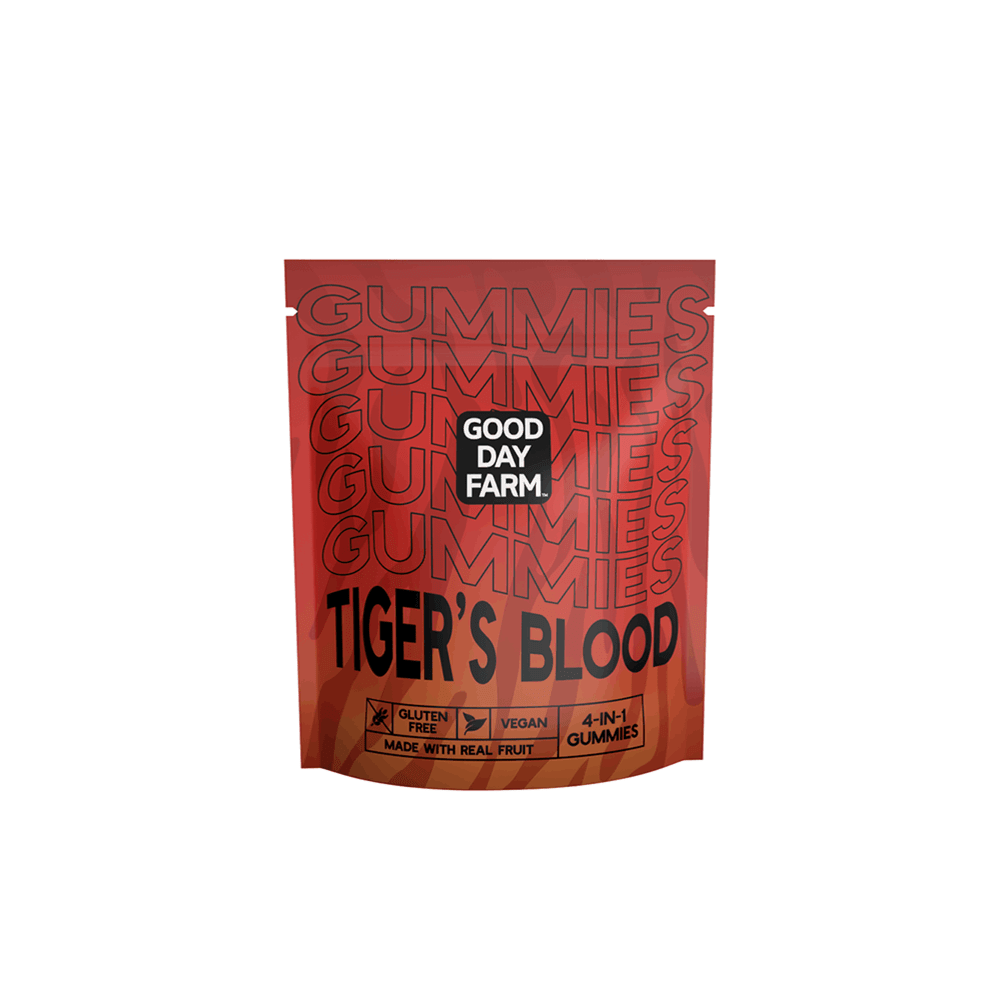 Tiger's Blood [10pk] (300mg) | Good Day Farm | 4-in-1 Multi Pack ...