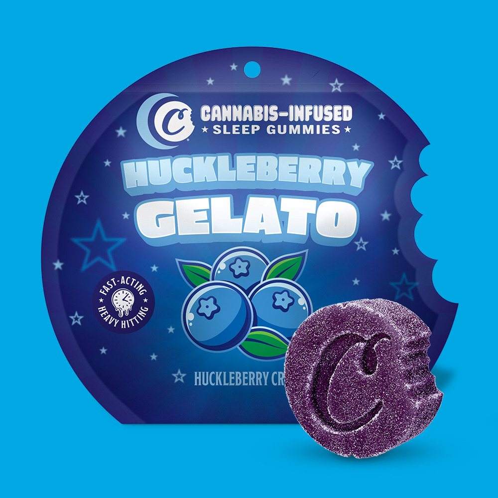 Huckleberry Gelato - Huckleberry Cream [10pk] (100mg) | Cookies | Sleep ...