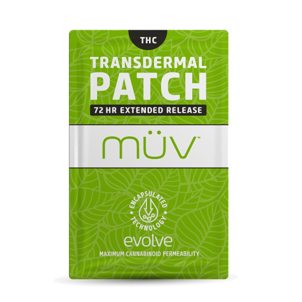 MÜV Transdermal Patch - THC | MUV by Main Street Health | Transdermal ...