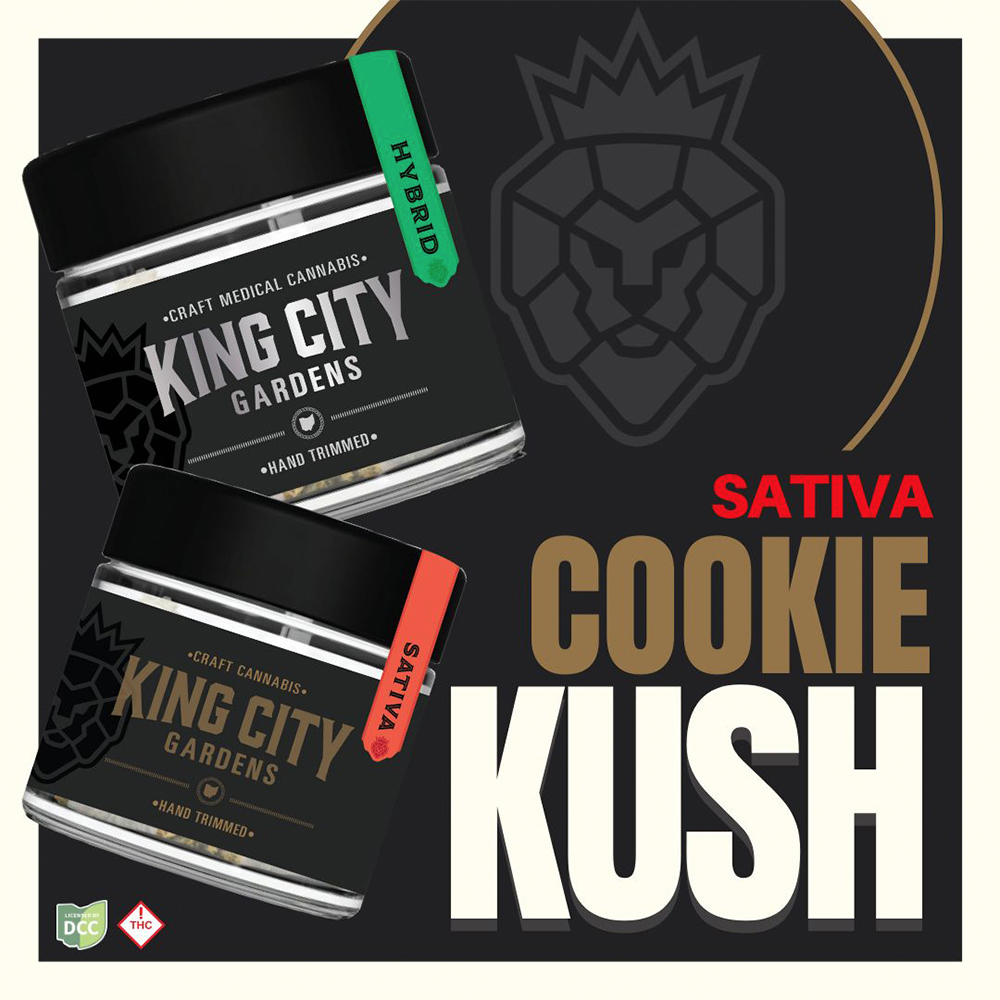 Cookie Kush - 2.83g Whole Buds - Sativa | King City Gardens | Bloom