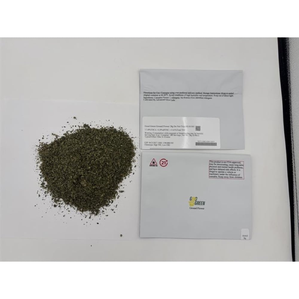 Good Green Ground Flower 28g Do Not Trip (H) 01505 Good Green ...