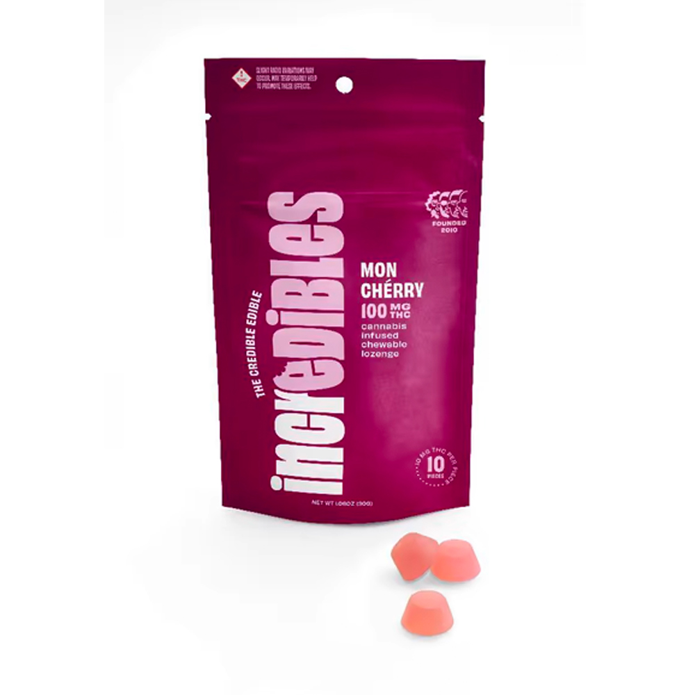 Mon Cherry [10pk] (100mg) | incredibles | Chewable Lozenges - Jane
