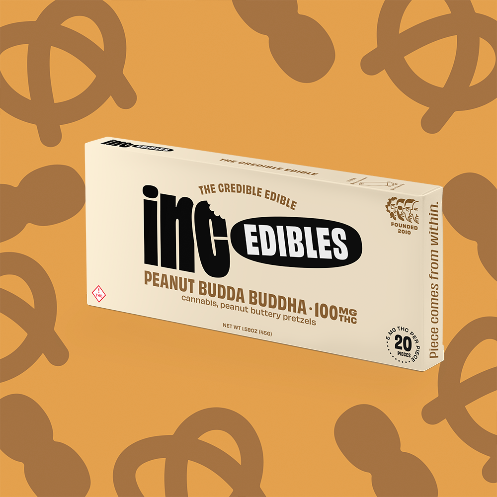 inc.edibles Peanut Budda Buddha THC Bar 00650