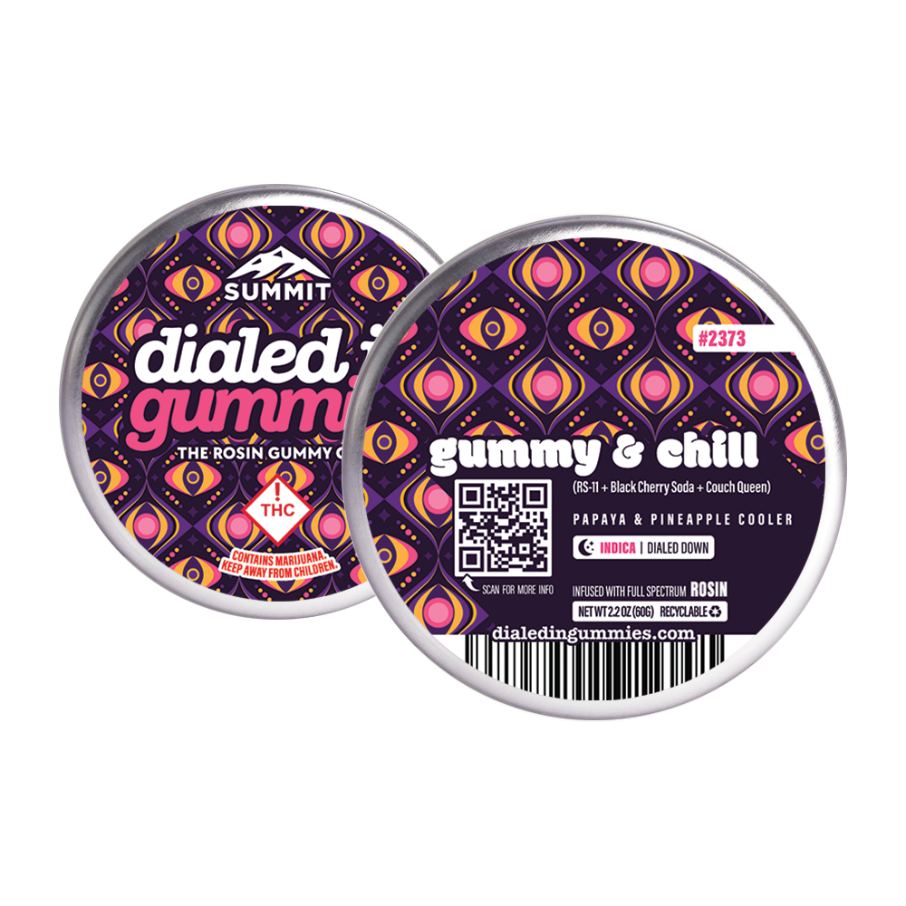 Gummy and Chill 2373 [10pk] (100mg) | Dialed In Gummies - Rosin Gummies ...