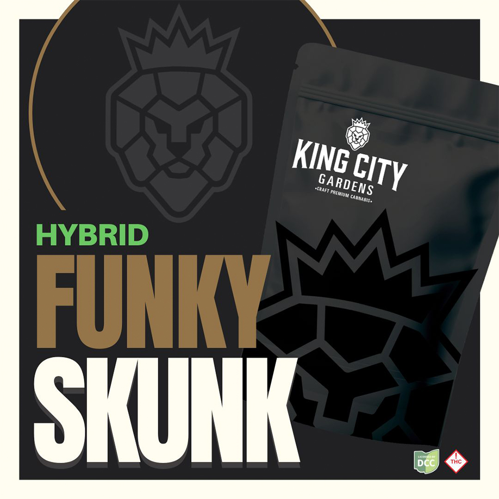 Funky Skunk - 14.15g Whole Buds - Hybrid | King City Gardens | Bloom