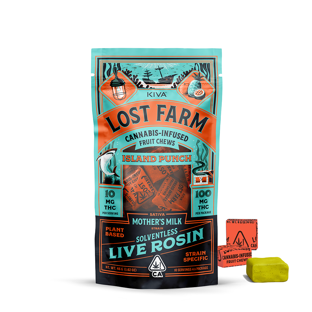 Buy Lost Farm Island Punch x Mother's Milk [10pk] (100mg) - Cookies ...