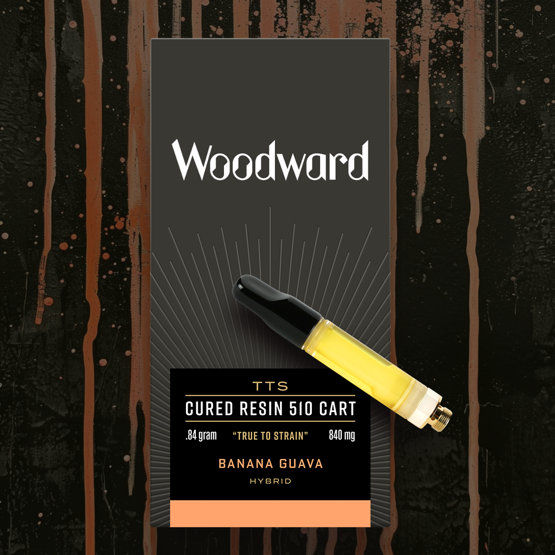 Banana Guava [840mg] | Woodward | Cured Resin Cartridge - Jane