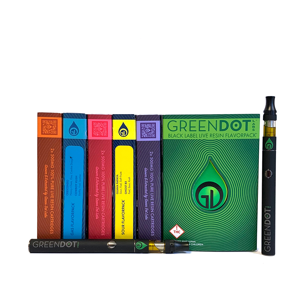 Flavor Pack - Kush | Green Dot Labs | Black Label Flavor Pack - Jane