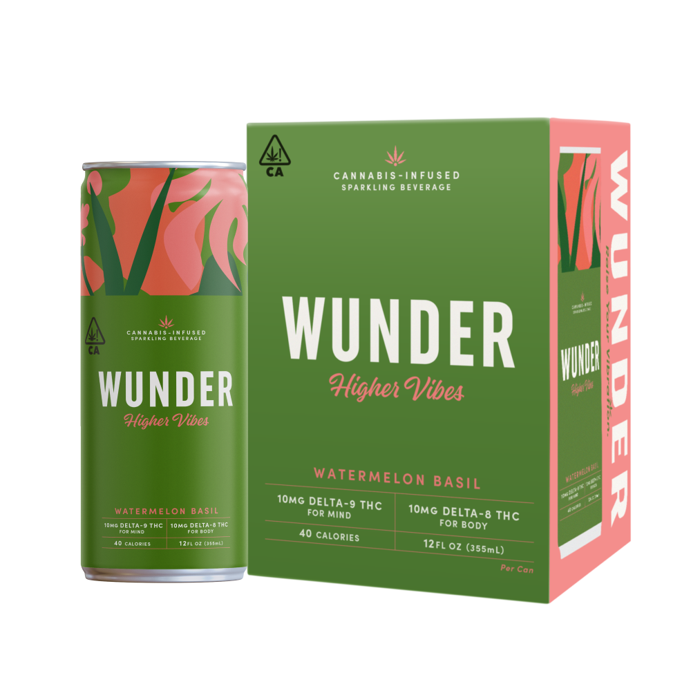 Godspeak Watermelon Basil 4pk (10mg THC/10mg Delta-8) | WUNDER ...