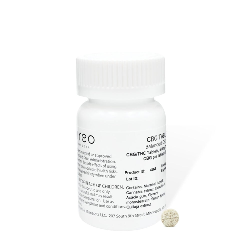 CBG/THC [30ct] | Vireo | Tablets - Jane