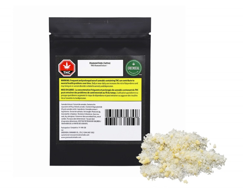 Sativa | GreenSeal | Diamond Dabs - Jane