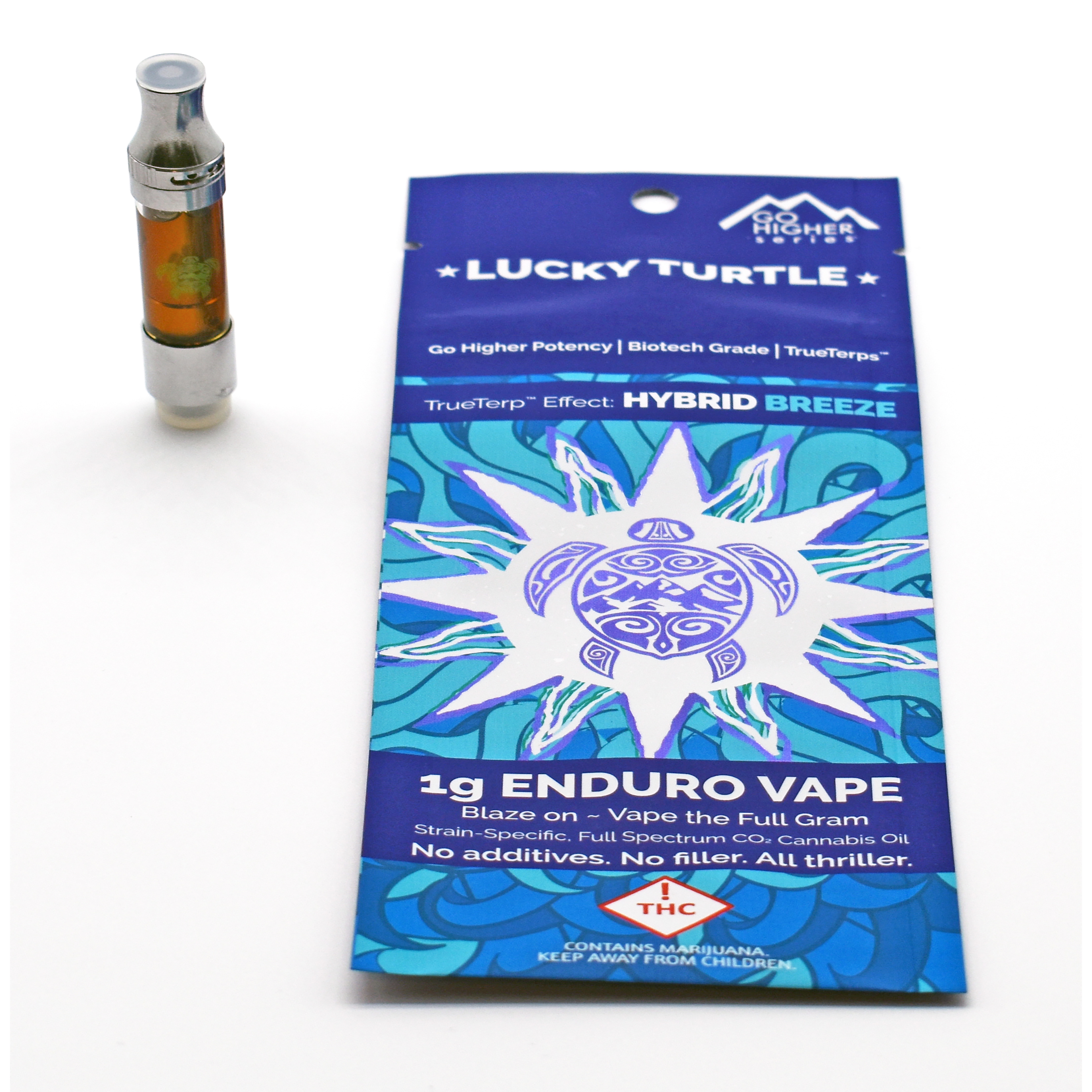 Breeze [500mg] | Lucky Turtle | CO2 Oil Cartridge - Jane
