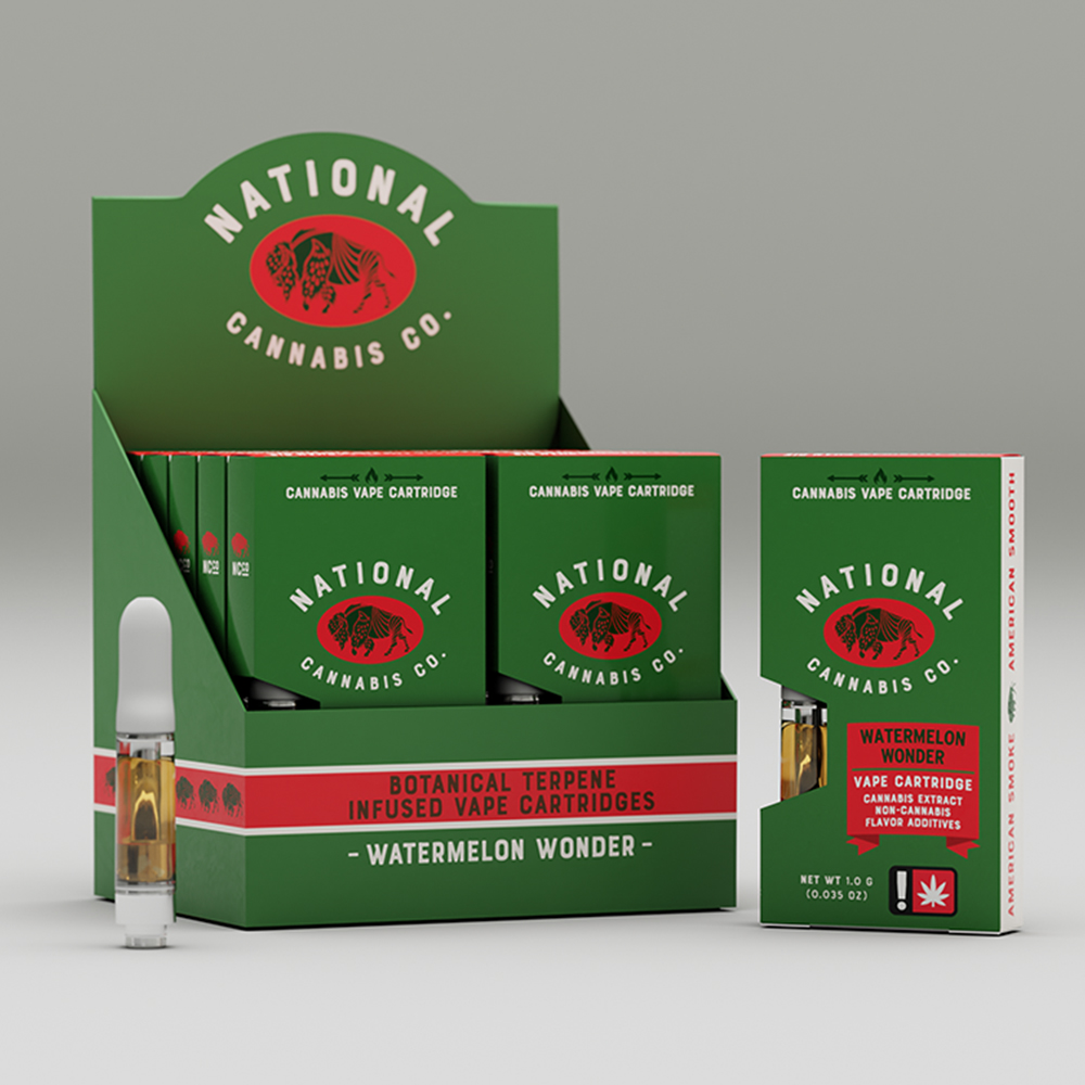 Watermelon Wonder | National Cannabis Co. | Botanical Terpene Cartridge ...