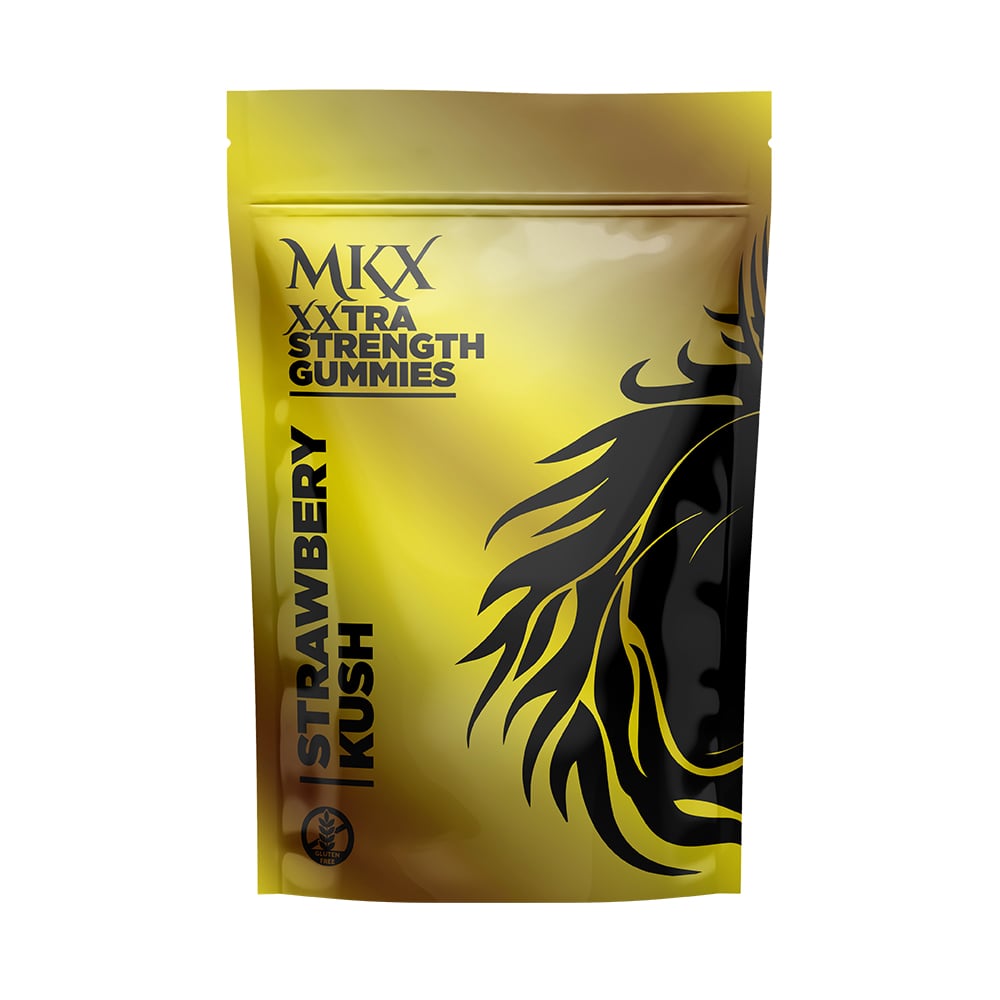 Strawberry Kush (200mg) | MKX Oil Co. | Gummies - Jane