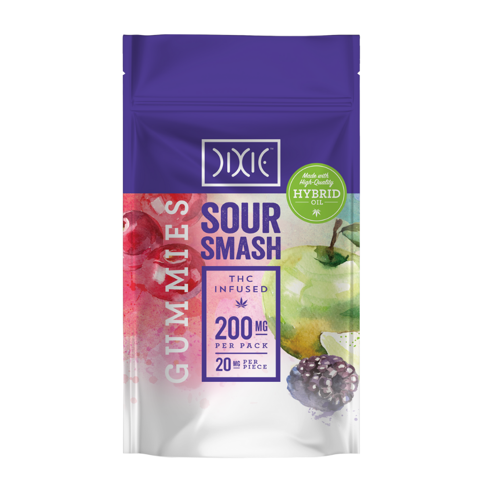 Sour Smash [10pk] (200mg) | Dixie | Gummies - Jane
