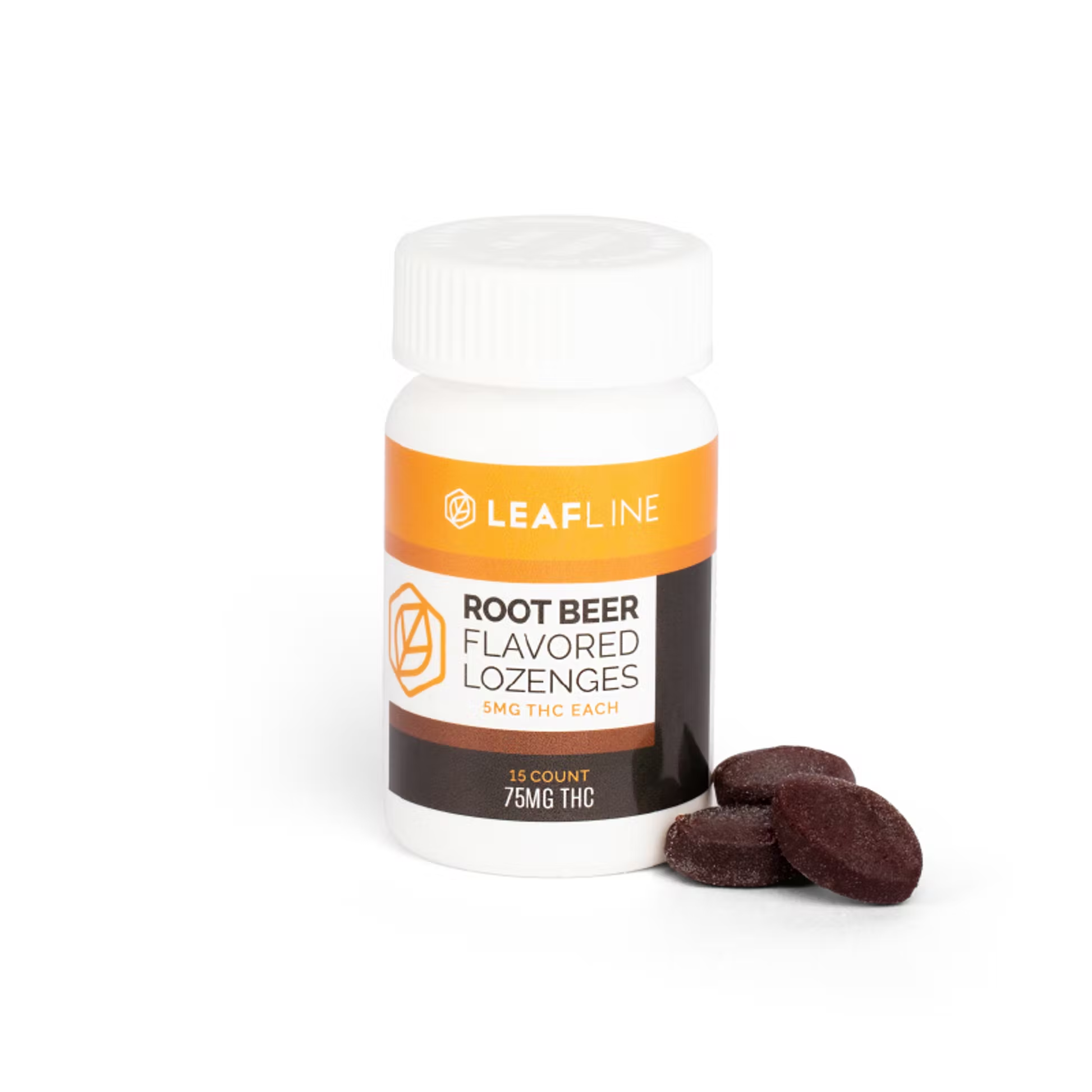 Root Beer [15pk] (75mg) | Leafline Labs | Lozenges - Jane