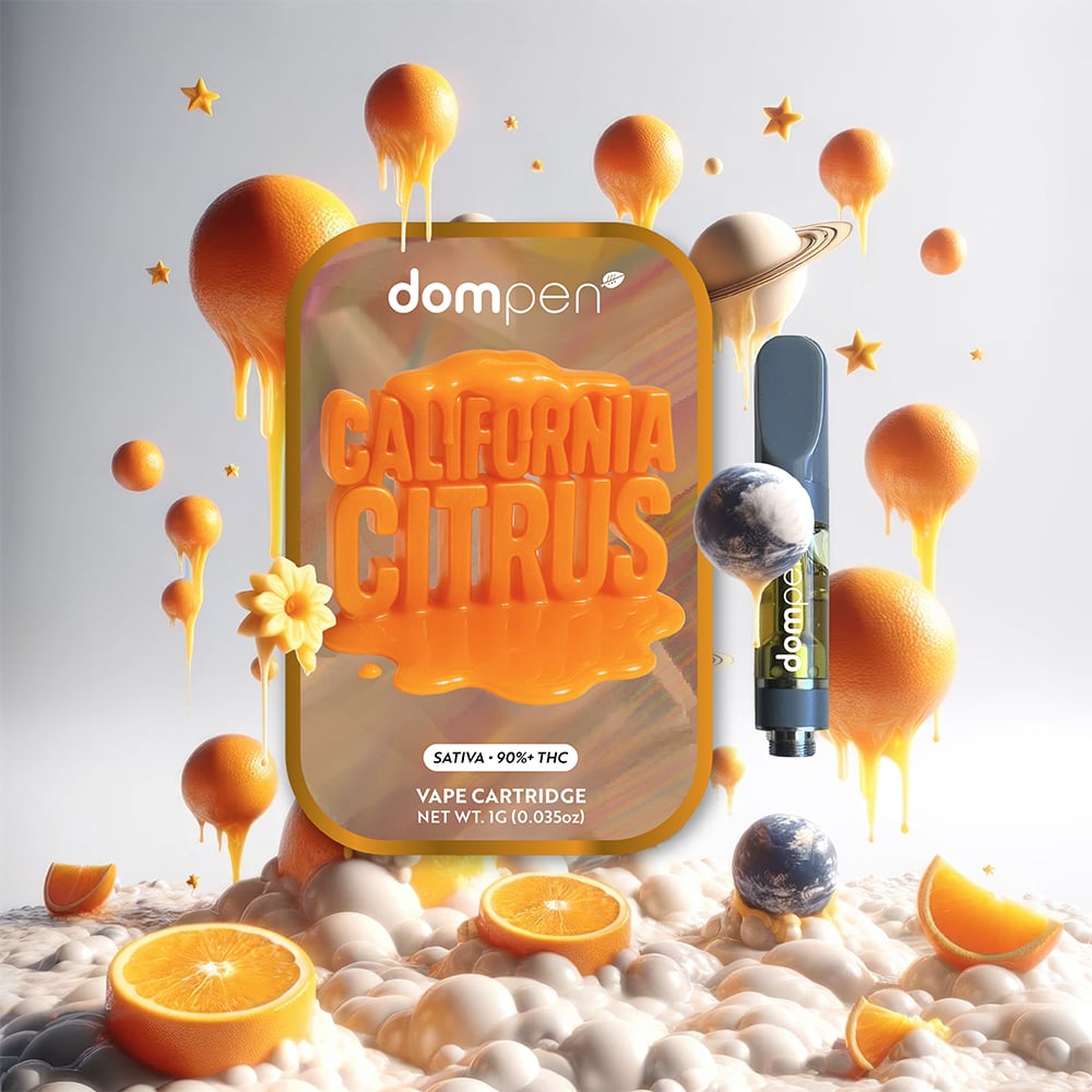California Citrus - 1g Distillate Cart - Sativa | Dompen | Bloom
