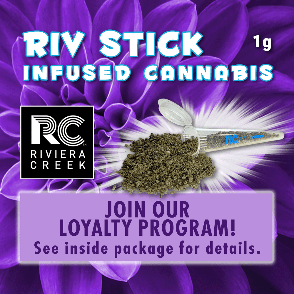 Infused Flower Blend - 1g Riv Sticks - Hybrid | Riviera Creek | Bloom