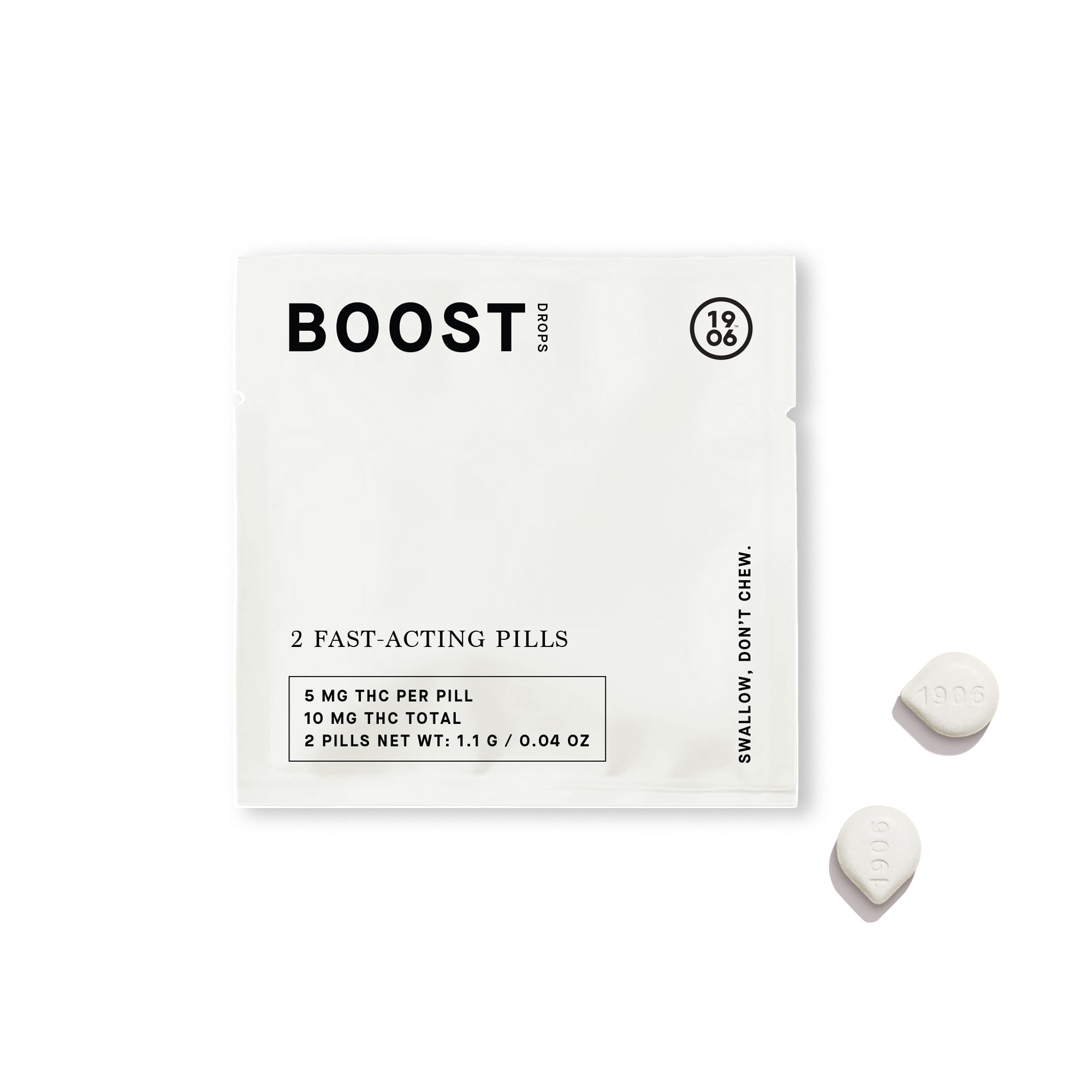Boost Drops [2pk Pouch] (10mg) | 1906 | Swallowable Pill - Jane