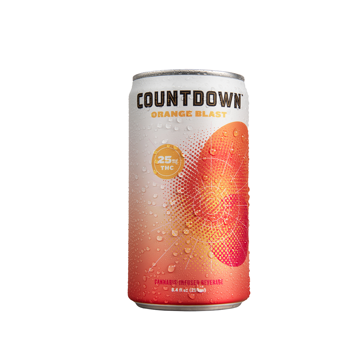 Orange Blast [250mL] (25mg THC) | Countdown | Beverage - Jane