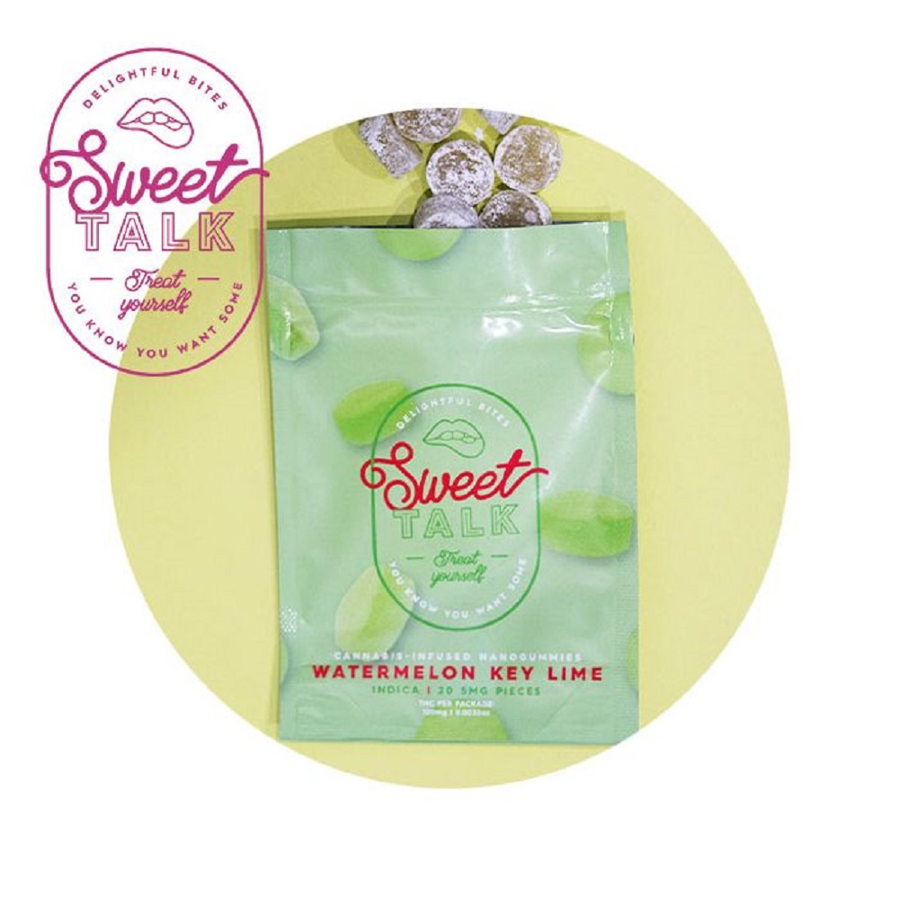 Watermelon Key Lime [20pk] (100mg) | Sweet Talk | Gummies - Jane