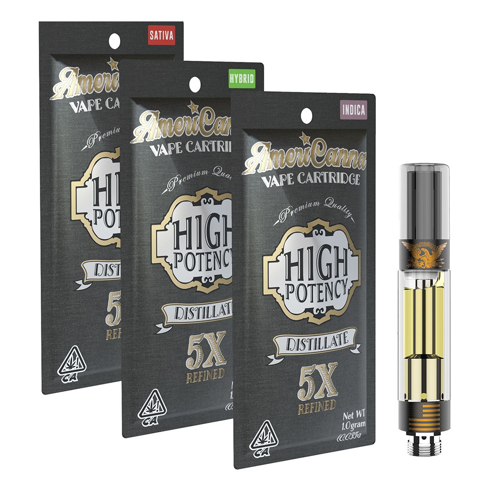 Peaches & Lean | AmeriCanna | High Potency Vape Cartridge - Jane