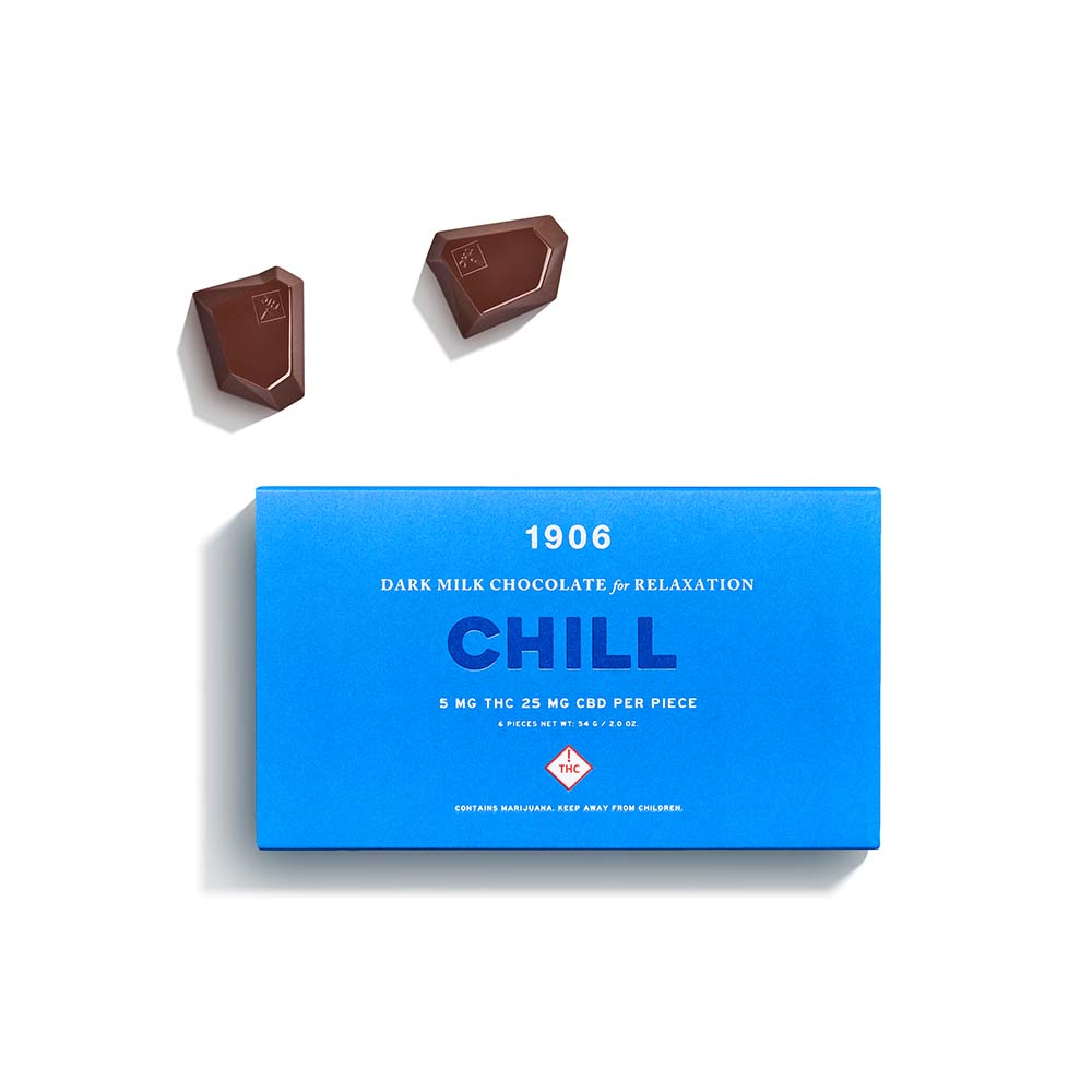 Chill Gems [6pk] (30mg THC/150mg CBD) | 1906 | Artisan Chocolate Gem - Jane