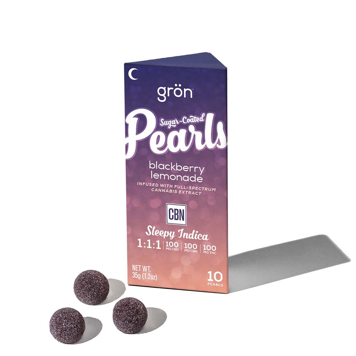 1:1:1 Blackberry Lemonade Pearls - Sleepy Indica (100mg CBD / 100mg CBN ...