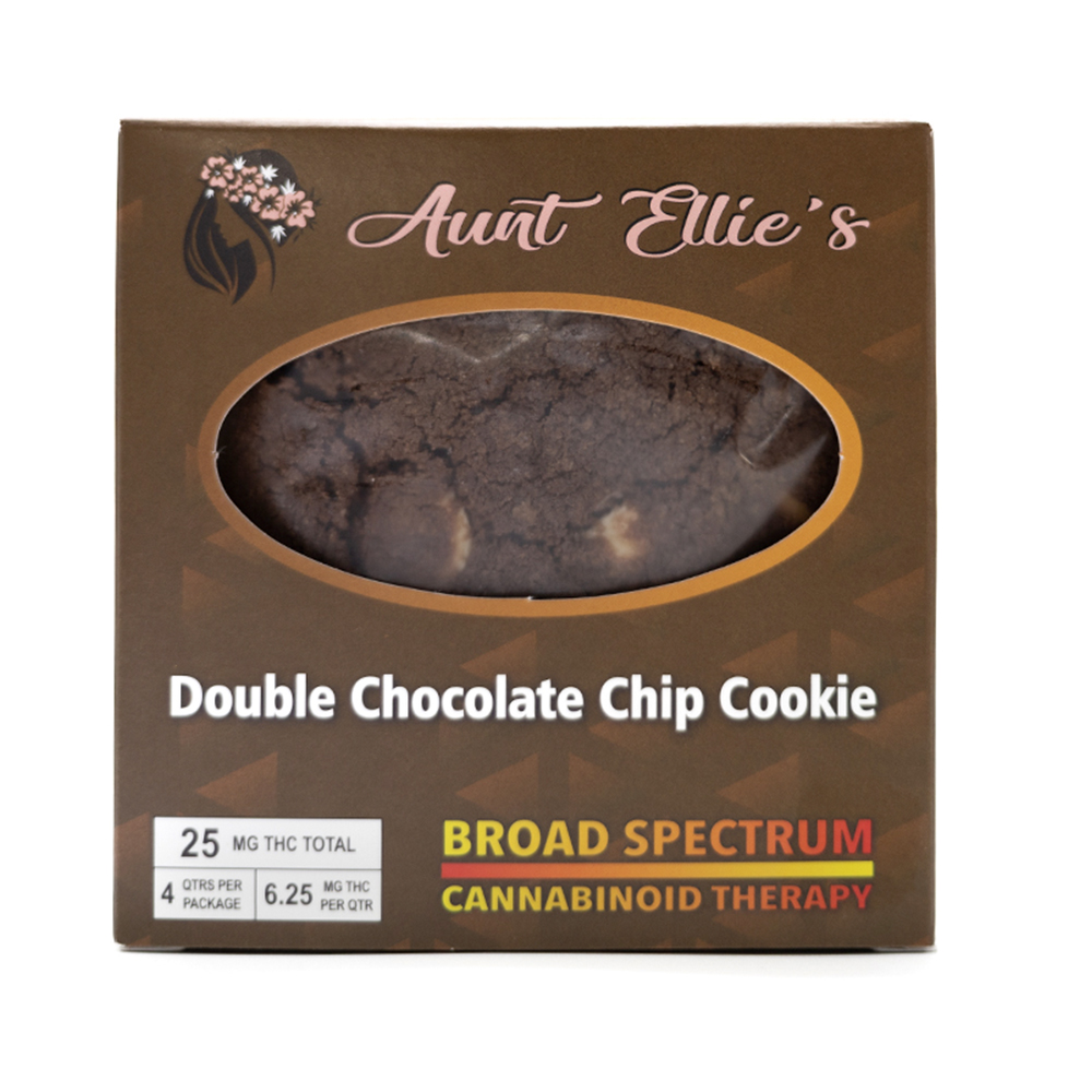 Double Chocolate Chip (25mg) | Aunt Ellie's | Cookie - Jane