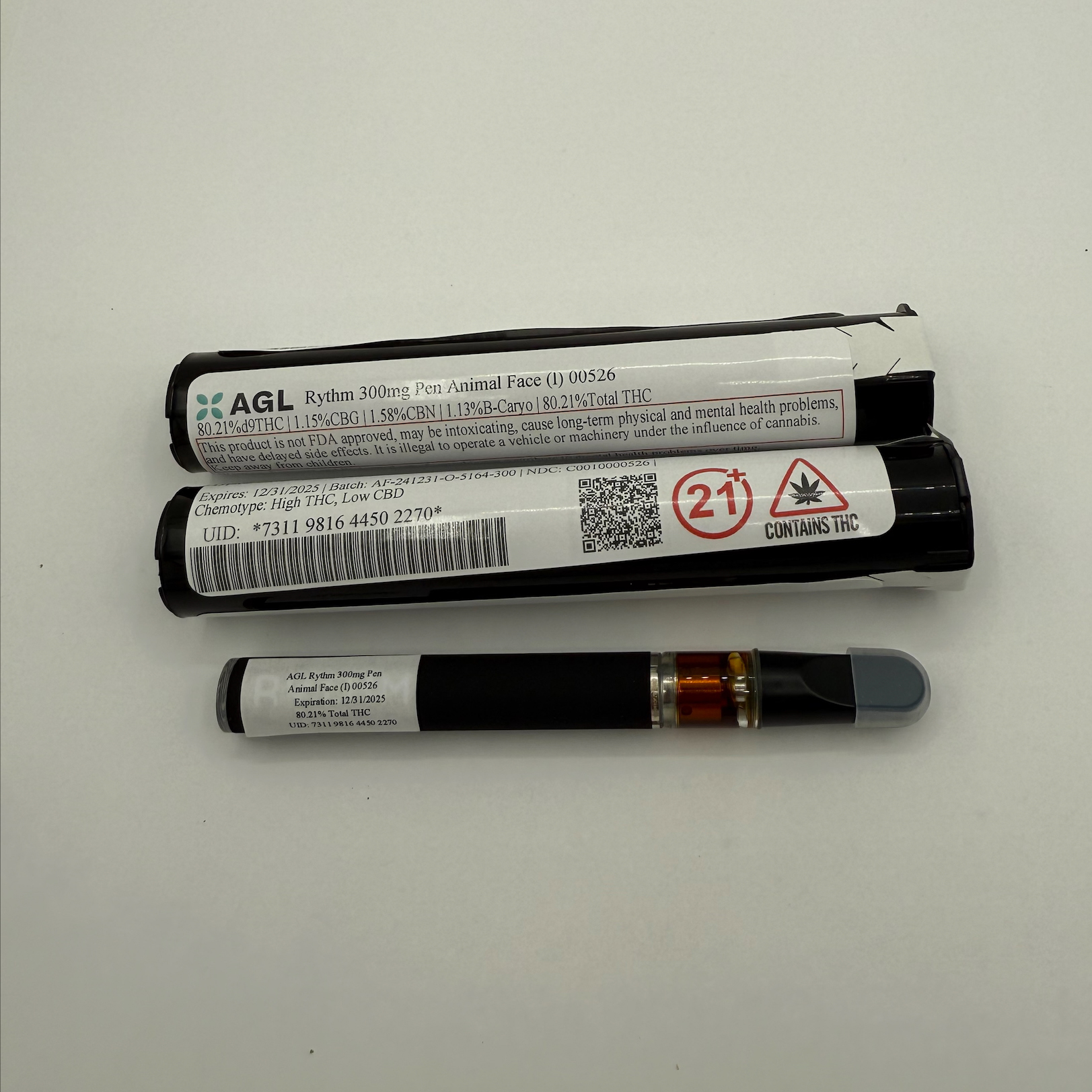 Rythm 300mg Pen Animal Face (I) 00526