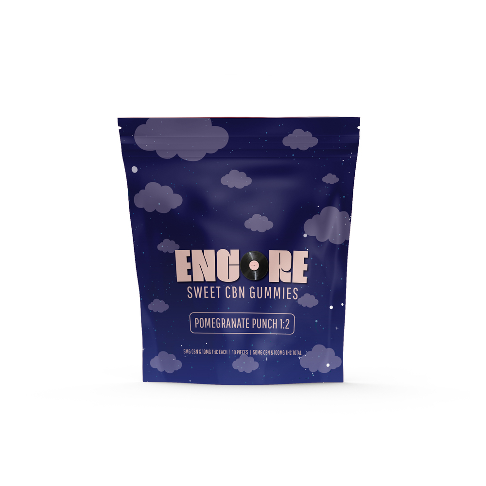 1:2 Pomegranate Punch CBN:THC [10pk] (50mg CBN/100mg THC)
