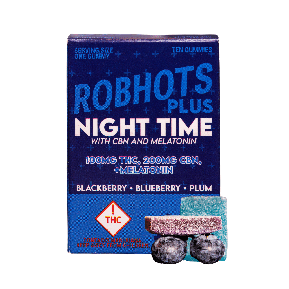 Night Time (100mg THC/200mg CBN + Melatonin) | Robhots | Gummies - Jane