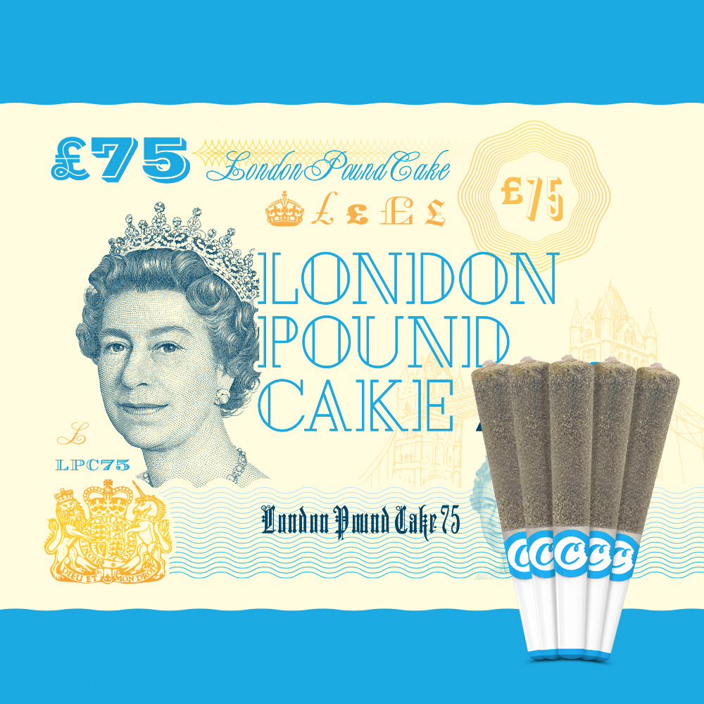 Buy Cookies London Pound Cake #75 [.5g] - Cookies Mission Valley Dispensary