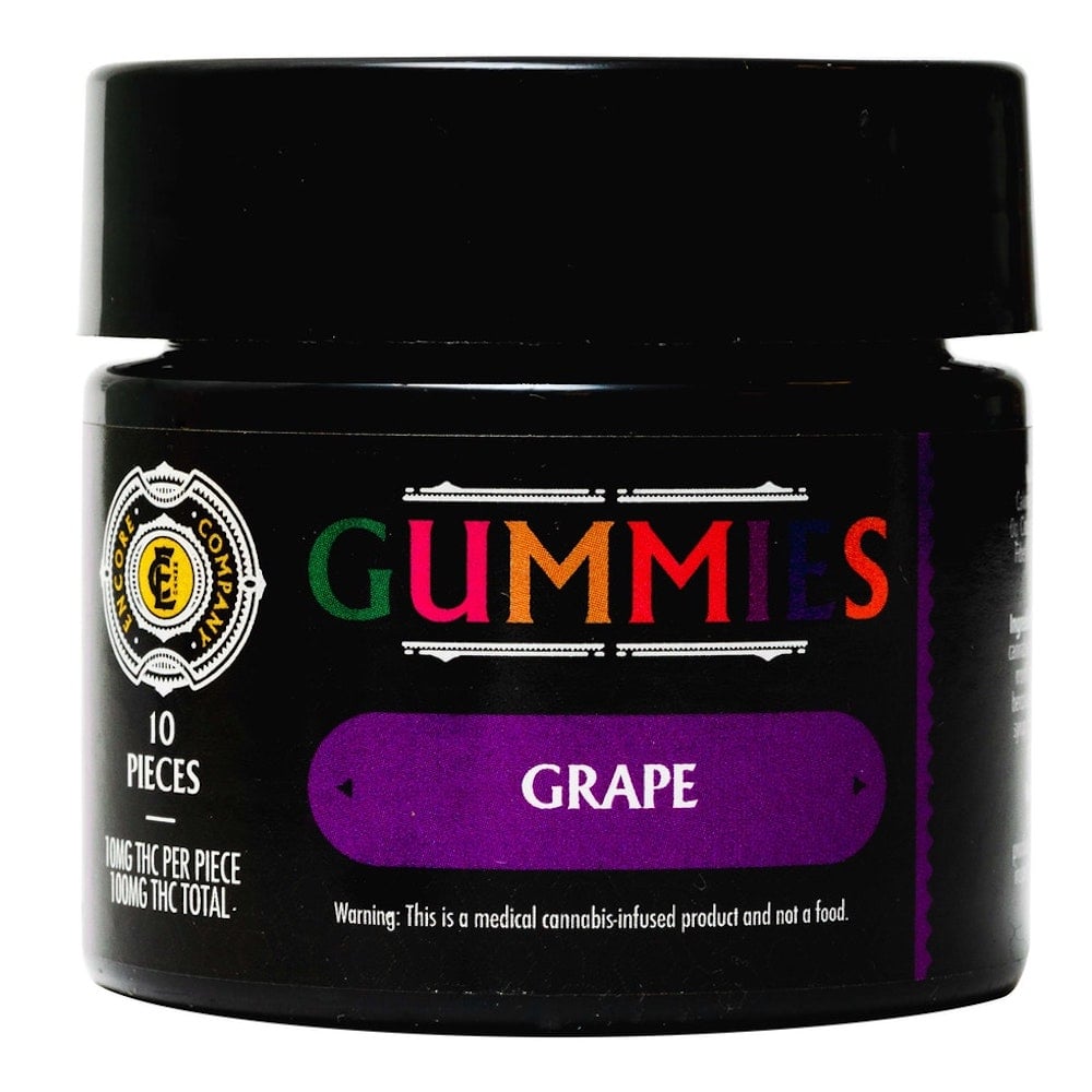 Grape - Hybrid [10pk] (100mg) | Encore Edibles | Gummies - Jane