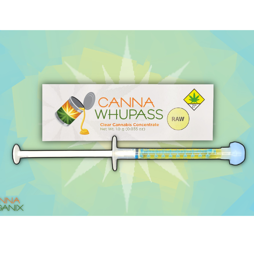 Raw Distillate | Canna Whupass | Clear Syringe - Jane