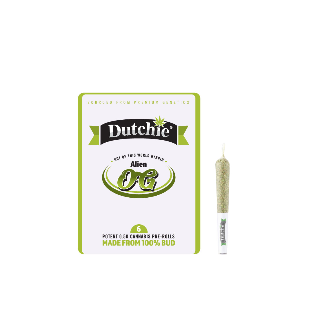 Alien OG Pre-Roll Pack (6pk) | Dutchie | 6 Half Gram Preroll Pack - Jane